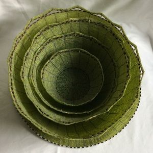 Kitchen | Beautiful Handcrafted Beaded Bowl Set | Poshmark